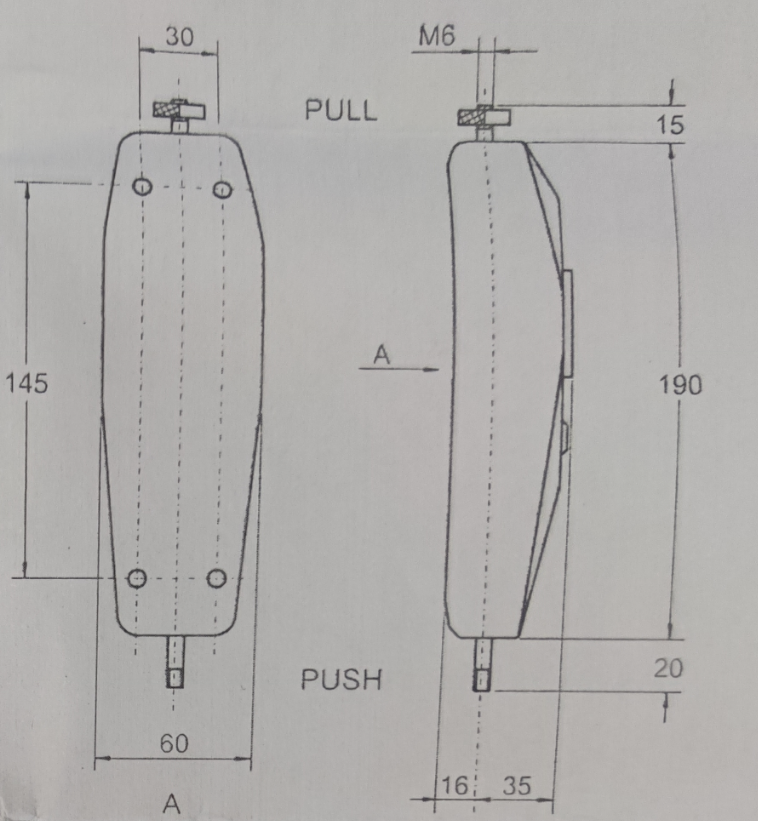 Best Pointer Push-Pull Gauge-Direct NK-500-Manufacturer